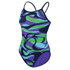 DOLFIN Reversible String Back - Vortex Print