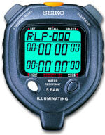 SEIKO S058 - LED Light 100 Memory Stopwatch