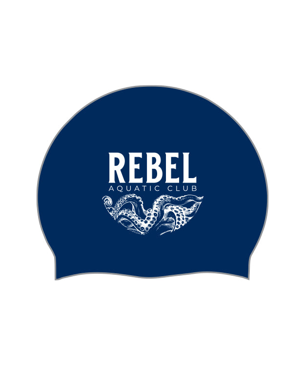 Rebel Aquatic Club - Custom Silicone Caps