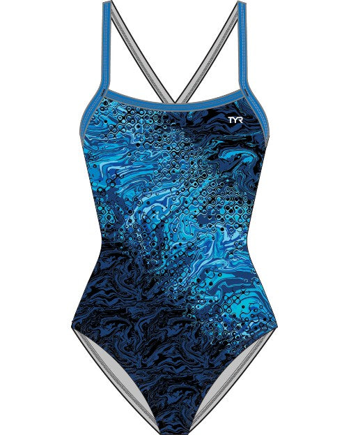 TYR Girls Chroma Diamondfit Swimsuit