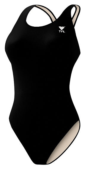 TYR Girl's TYReco Solid Maxfit Swimsuit - Youth