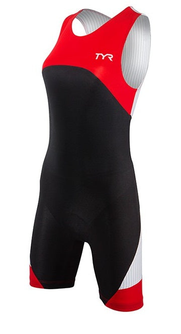 TYR Women's Carbon Zipper Back Short John w/ Pad